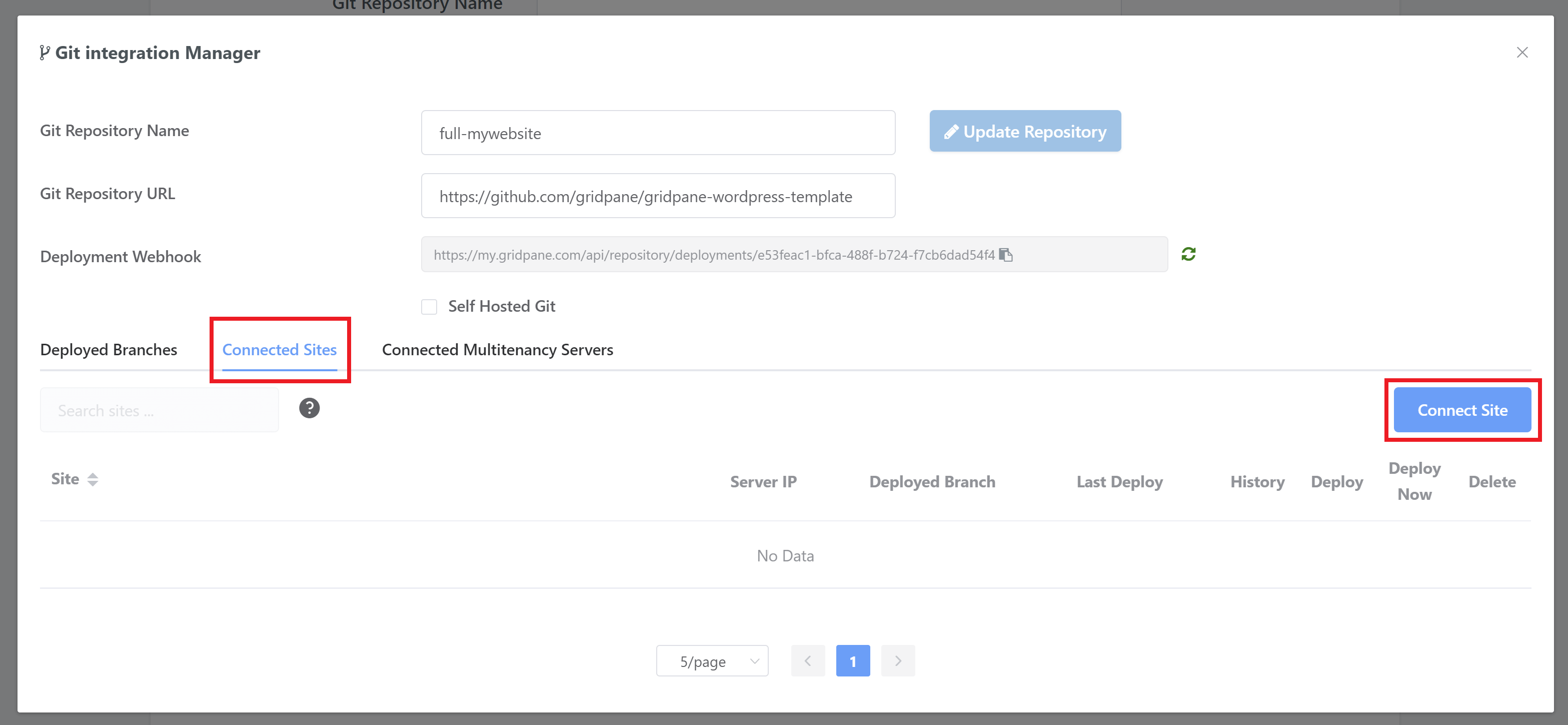 Using The Gridpane Git Integration Gridpane